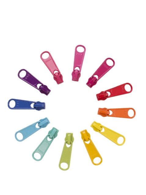 Zipper Pull Set Brights - 12/pkg – Fabric Garden