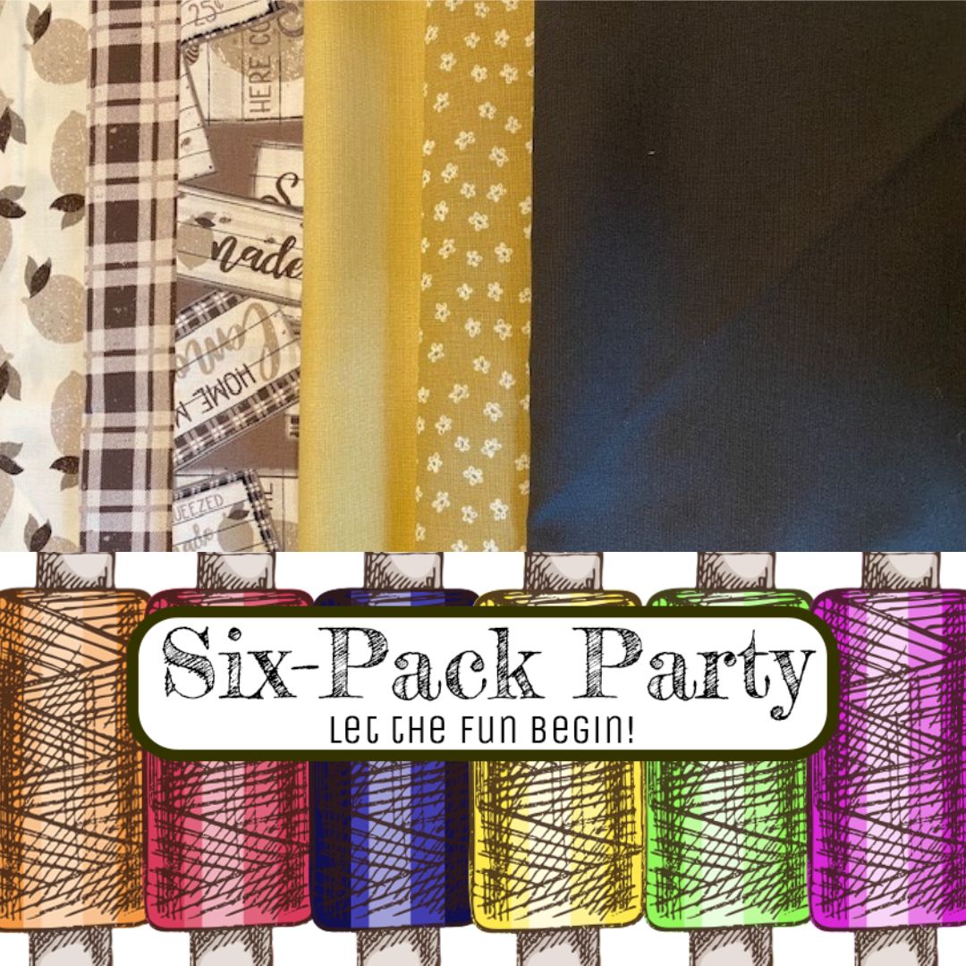 6PP Kit - Raindrops - Lemonade Stand – Fabric Garden