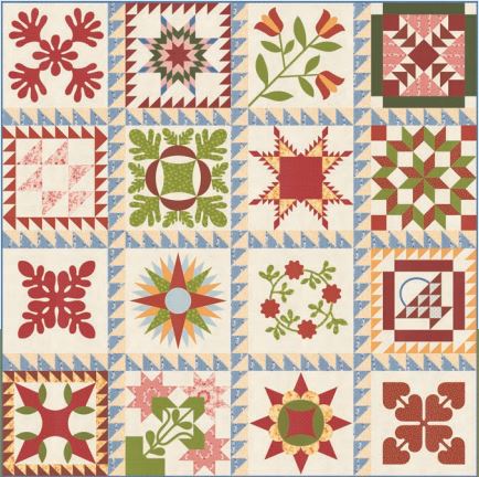 Turn Back Time BOM (Monthly) – Fabric Garden
