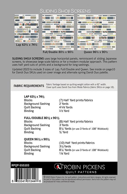 Sliding Shoji Screens – Fabric Garden