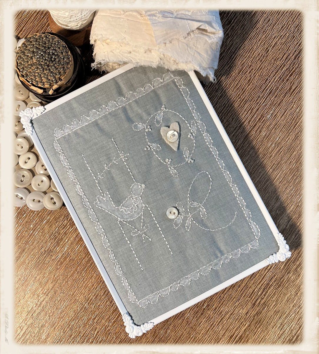 Whitework Home KIT – Fabric Garden