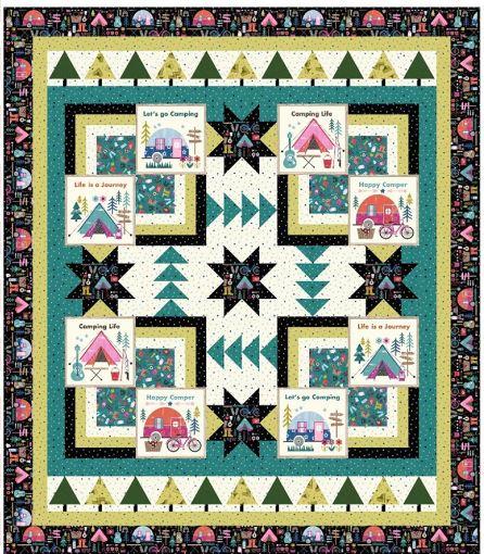 Happy Camper Quilt Kit – Fabric Garden